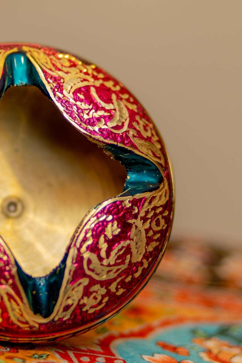 Brass Ash Tray | Handmade Pakistani Craft | QUMAS